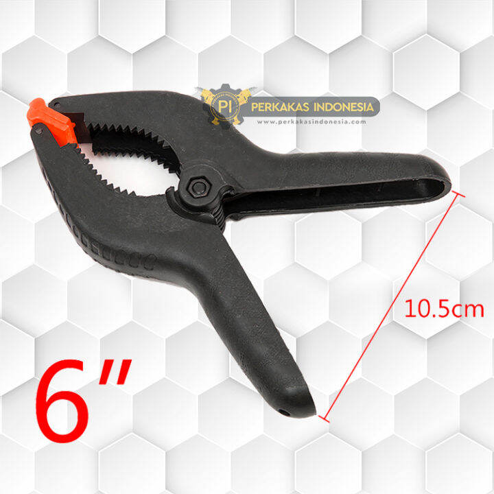 Spring Clamp Alat Penjepit Kayu Multiplek Pegas Klem Kayu Quick Clamp 6 ...