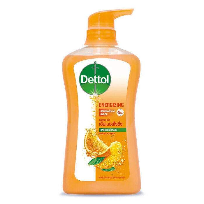 Dettol เดทตอล 450ml เอ็นเนอร์ไจซิ่ง เจลอาบน้ำแอนตี้แบคทีเรีย 450 มล. l ...