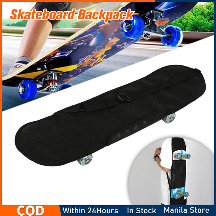 80cm Skateboard Bag Black Skateboard Backpack Skateboard Carry Bag for ...