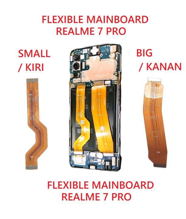 Realme 7 Pro Flexible Mainboard RMX2170 Flex Board Connect Ke Mesin 1 ...
