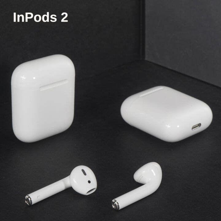 100% เดิม InPods 2ไร้สายบลูทูธหูฟังในหูบลูทูธ5.0หูฟังสเตอริโอหูฟังกีฬา Gaming Headset | Lazada.co.th