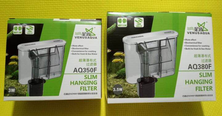Slim Hanging Filter VENUS AQUA (AQ350F) / (AQ380F) Submersible Pump ...
