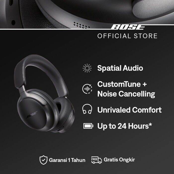 Bose QuietComfort Ultra Spatial Audio Headphones ANC Bluetooth Headset ...
