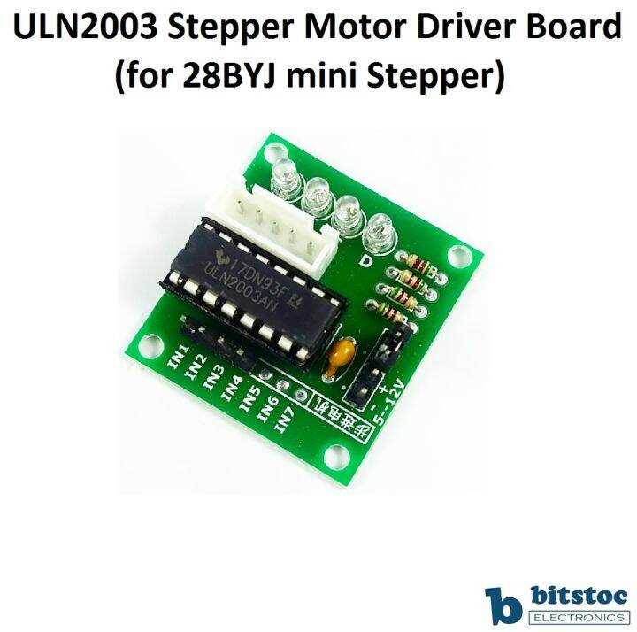 ULN2003 Stepper Motor Driver Board (for 28BYJ mini Stepper) | Lazada PH