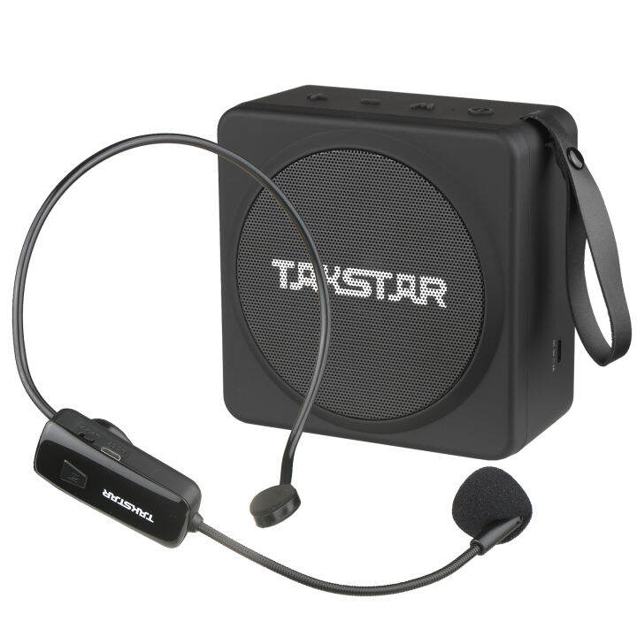 TAKSTAR Portable Wireless Voice Amplifier Rechargeable High Power Mini Voice Amplifier for ...