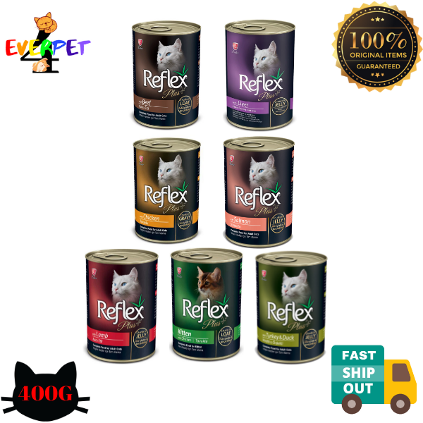 REFLEX Plus 400G Wet Cat Food | Lazada