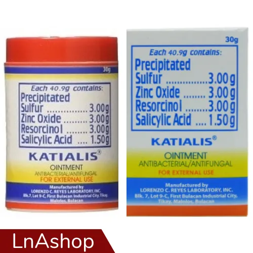 Katialis Medicated Ointment Antibacterial Antifungal 30g | Lazada PH