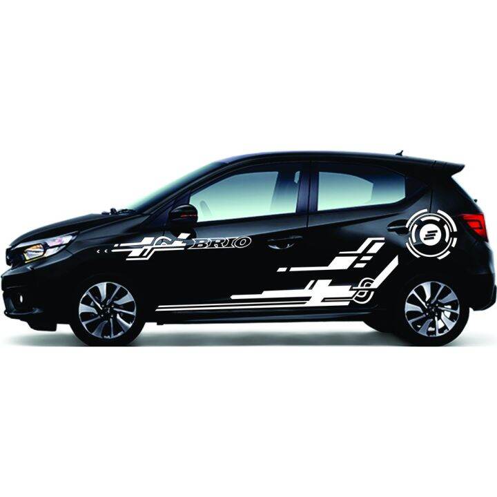 stiker sticker custom emblem mobil honda brio stiker tribal honda brio ...