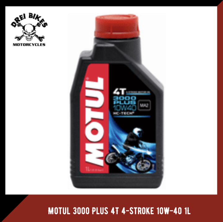 Motul 3000 Plus 4T 4-Stroke 10W-40 1L | Lazada PH