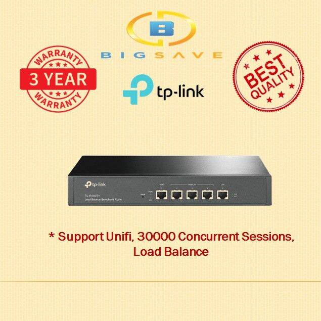 TP-LINK TL-R480T+ LOAD BALANCE BROADBAND ROUTER | Lazada