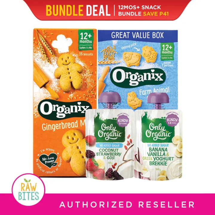 Organix & Only Organic Toddler (12mos+) Snack Bundle | Lazada PH