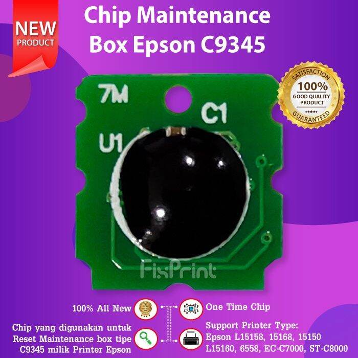 Chip C9345 PXMB9 Reset Waste Maintenance Box Epson L15150 L15160 L6550 | Lazada Indonesia