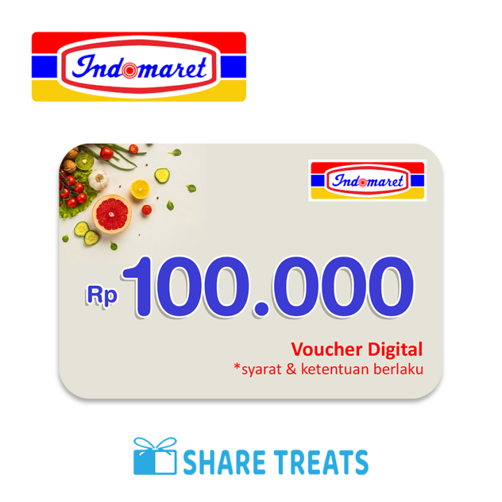 Indomaret Voucher Belanja Digital Rp 100.000 | Lazada Indonesia