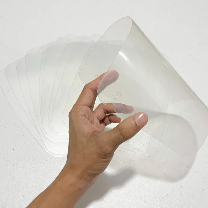 Face Shield Acetate Replacement Film Clear acetate - JEHA | Lazada PH