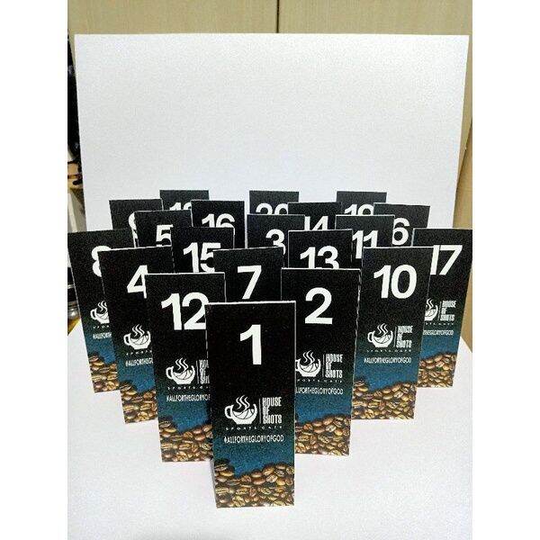 ♬table number Standee sintra board | Lazada PH