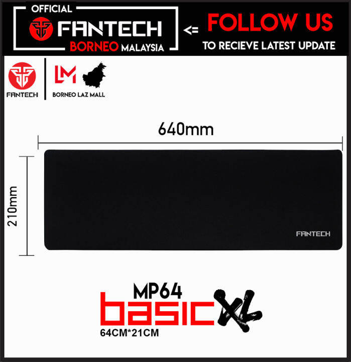 FANTECH MP64 Gaming Mouse Pad | Lazada