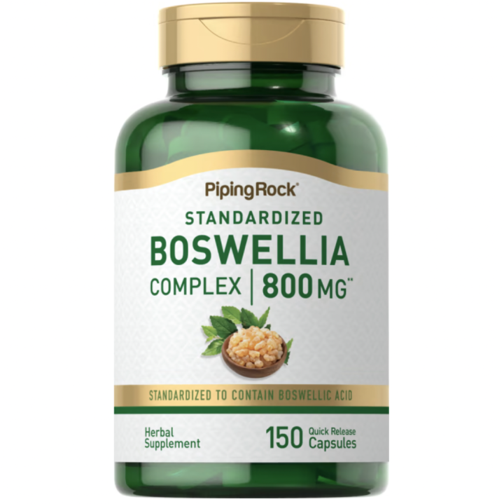 Piping Rock Boswellia Serrata Standardized Complex, 800 mg, 150 Capsules | Lazada PH