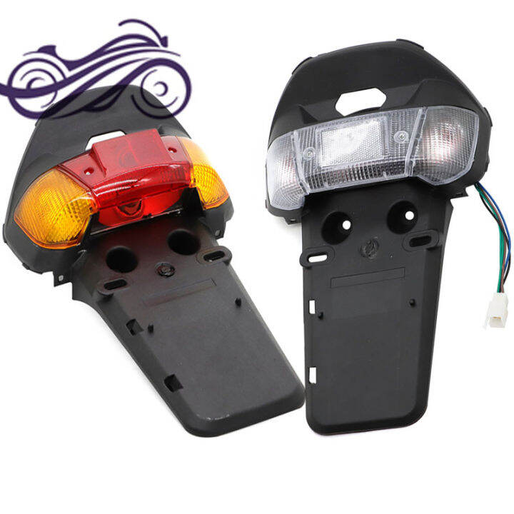 For Yamaha 3KJ JOG 50 CY50 1992-2001 Tail Light Rear License Plate ...