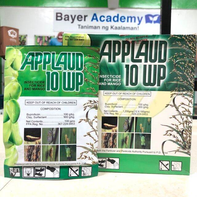 APPLAUD BUPROFEZIN 10 WP INSECTICIDE FOR HOPPERS (100g pack) durable ...