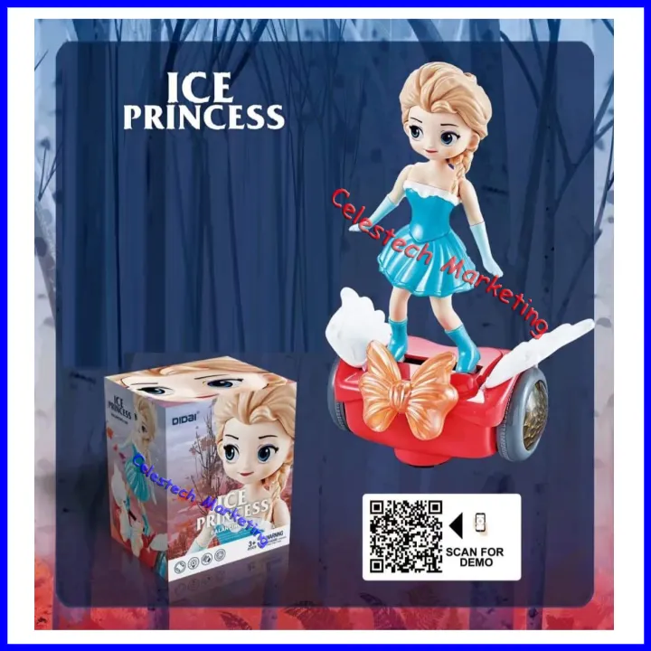 CTM Character Ice Princess Balancing Car Battery Operated Toy With ...