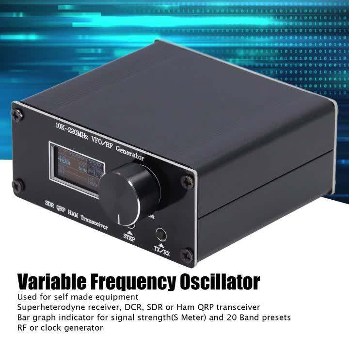 SDR QRP HF Transceiver HAM Variable Frequency Oscillator VFO RF ... SDR QRP HF Transceiver HAM Variable Frequency Oscillator VFO RF ...