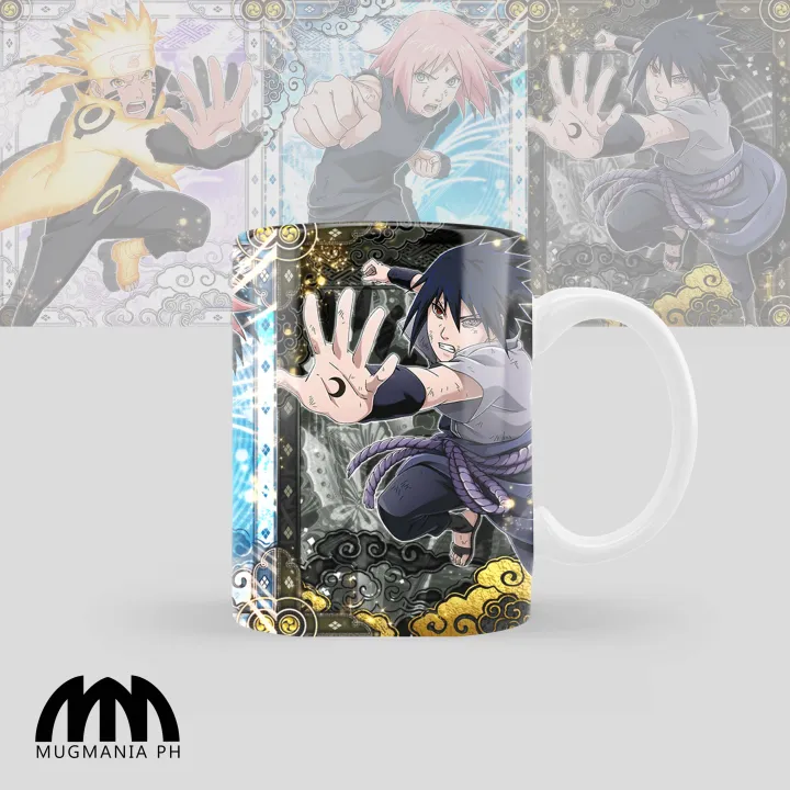 Anime Mugs - Mugmania - Naruto - Naruto, Sakura , Sasuke Mugs 11oz ...