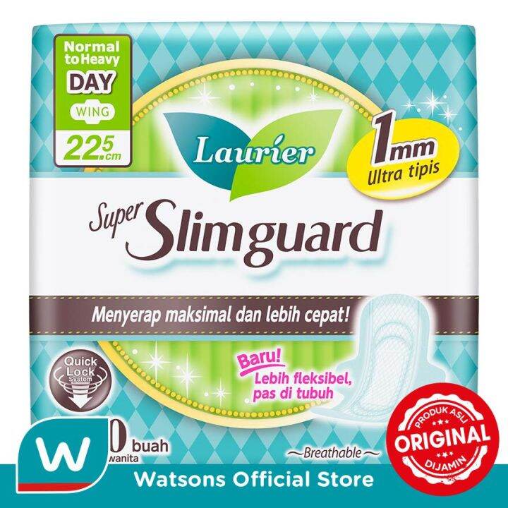 LAURIER Super Slim Guard Day Wing 10s | Lazada Indonesia