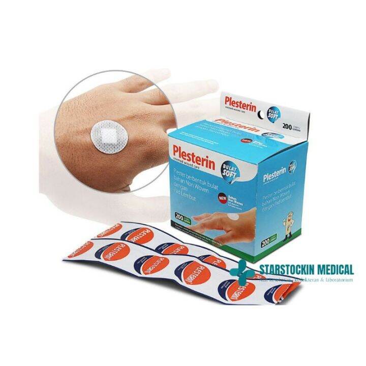 Plester Bulat T Onemed Transaparan dan Anti Air Box Isi 200 pcs / strip ...