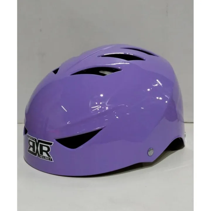 sell like hot cakes MDEPOT RXR 066E NUTSHELL HELMET VIOLET #141-016 | Lazada PH