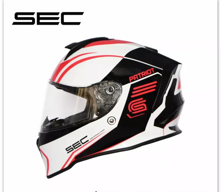 SEC PATRIOT SERIES DUAL VISOR MODULAR HELMET | Lazada PH