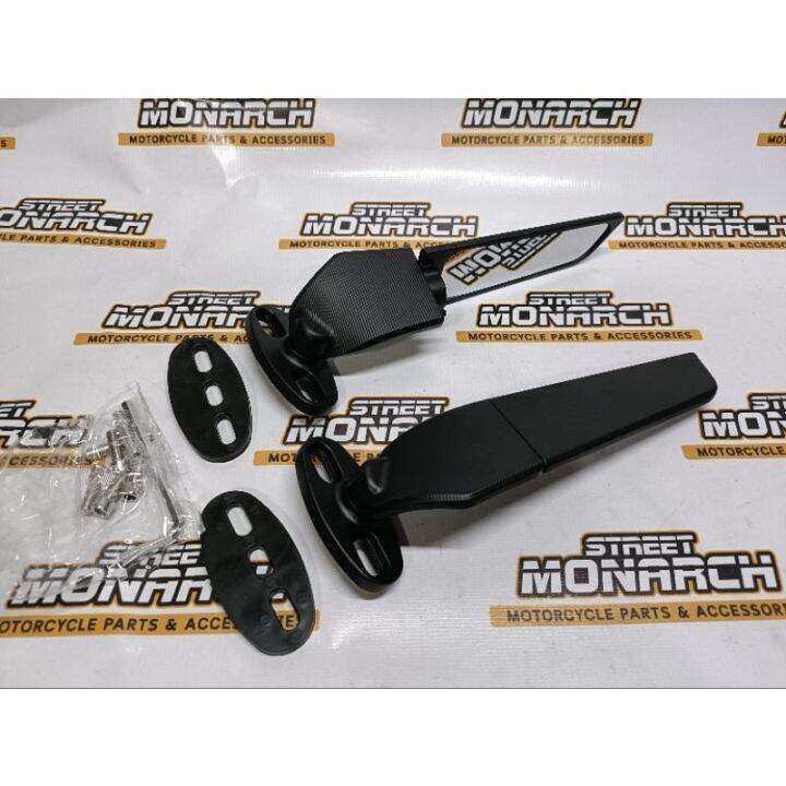 STEALTH FULL CNC ALLOY SIDE MIRROR FOR NMAX V1 V2 / R15 / R3 / NINJA ...