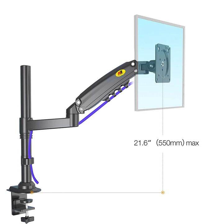 Giá treo màn hình máy tính gắn bàn NB F80 17-30 inch , Arm LCD treo màn ...