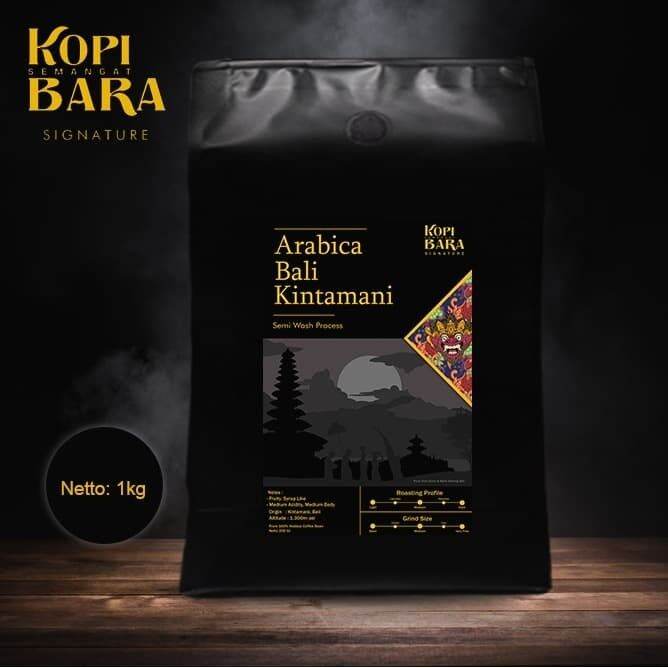 Arabica Bali Kintamani 1kg - Roasted Coffee Bean - Kopi Bara Signature ...