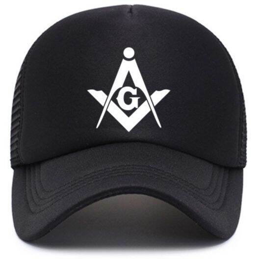 HIGH QUALITY MASONIC FREEMASON MASON Mesh Cap Net Cap Trucker Hat ...