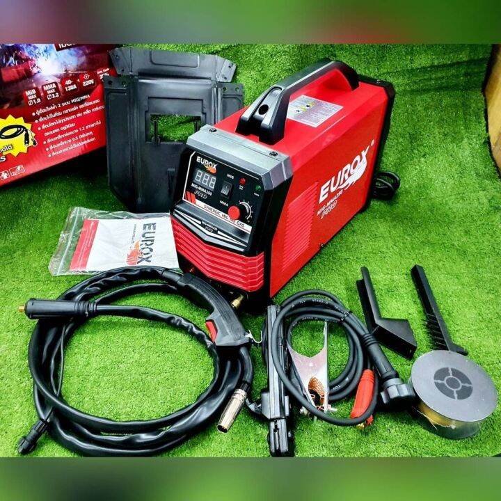 เครื่องเชื่อมไฟฟ้า3ระบบ MIG-MMA250 EUROX ตู้เชื่อมไฟฟ้า เครื่องอ๊อก | Lazada.co.th