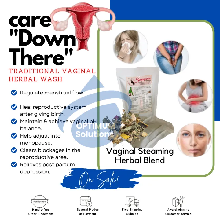 Optimum Solutions Vaginal Steaming Herbal Blend Feminine Care Natural ...