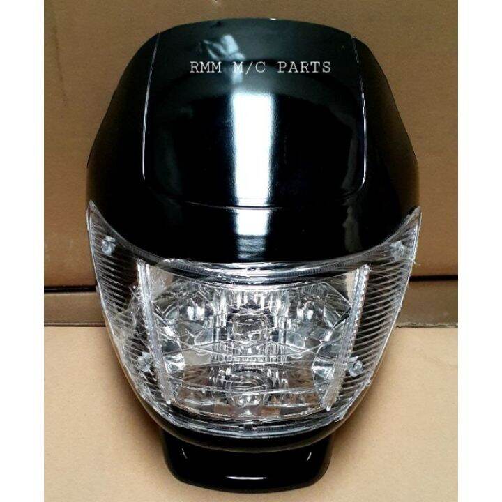 HEADLIGHT ASSY FOR RAIDER J 110 (Black Red Blue) | Lazada PH
