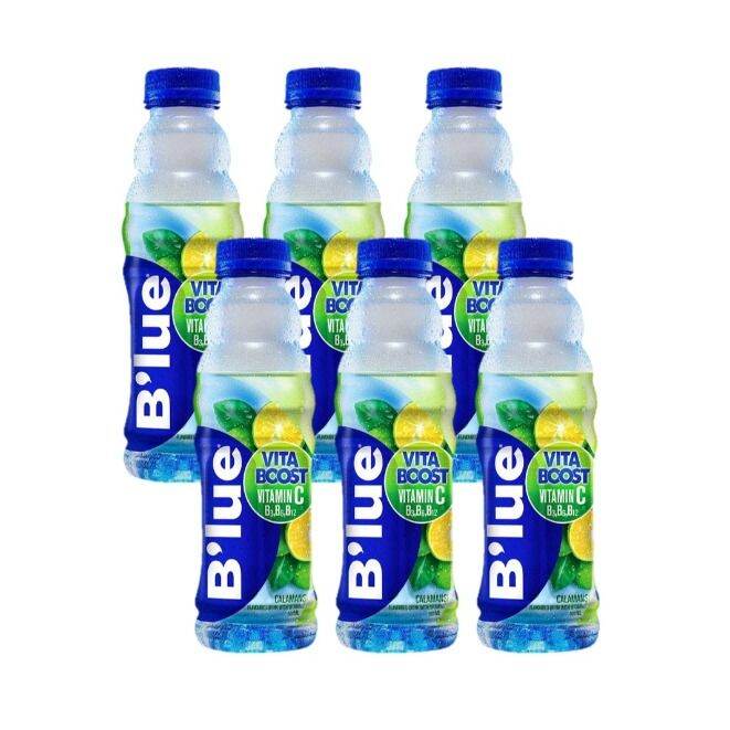 B'lue Water-Based Drink Calamansi 500ml - Pack of 6 | Lazada PH