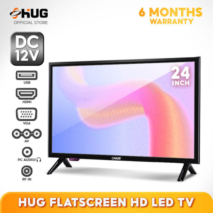 HUG 22" 24" 26" Brand New High Definition LED TV Wall Mountable Flat ...