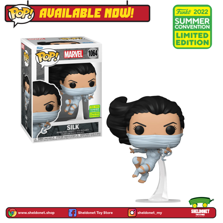 Funko Pop! Marvel Comic: Silk [Summer Convention Exclusive 2022] | Lazada