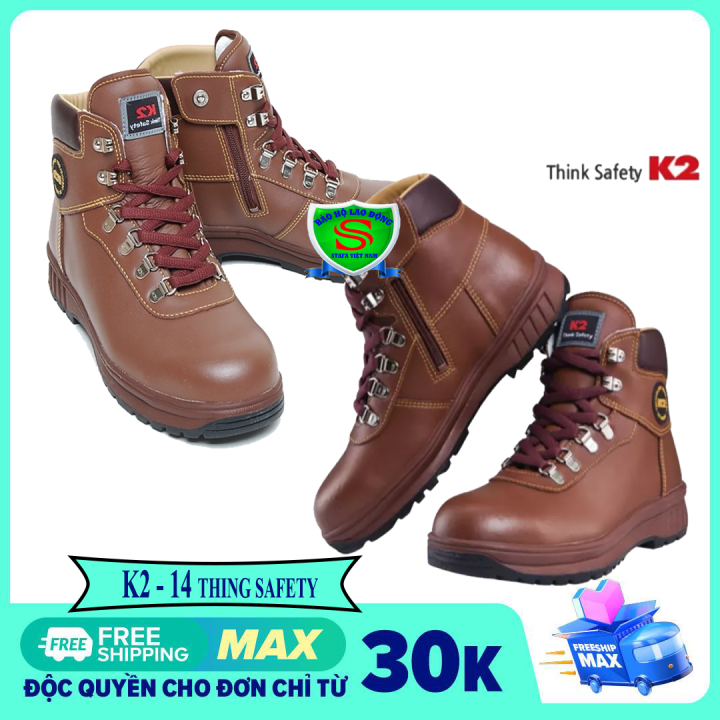 [Giày BHLĐ - Mua 1 Tặng 1] - Giày Bảo Hộ Lao Động K2-14 Hàn Quốc - Giày Bảo Hộ Cao Cấp K2-14 K2 ...