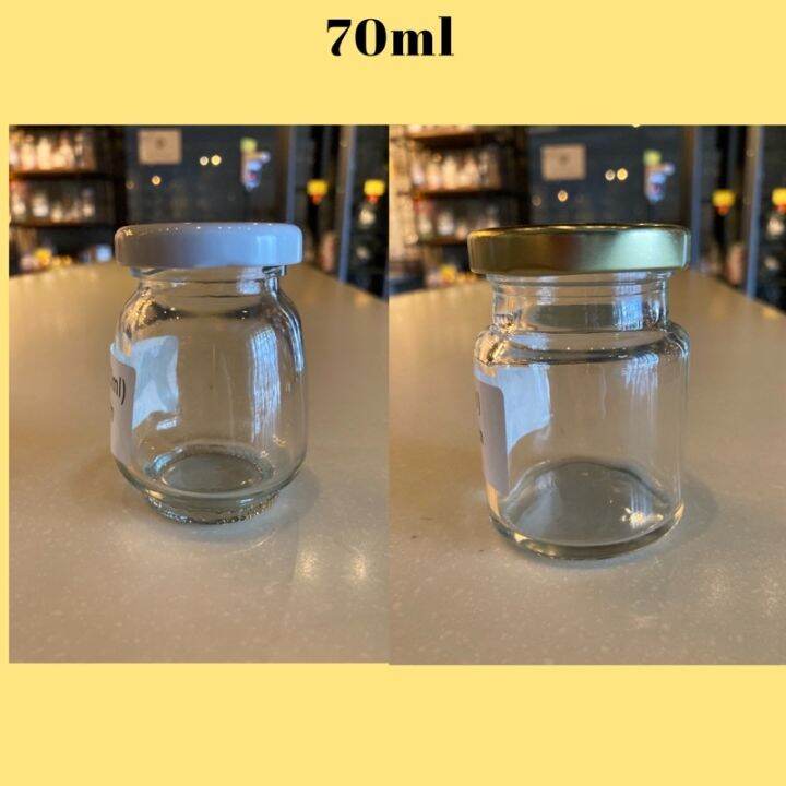 (20Pcs) 70ml Glass Jar Botol Kaca Botol birdnest Botol Madu | Lazada