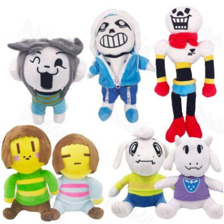 Undertale Plush Sans Papyrus Asriel Toriel Stuffed Animal Plush Toy ...