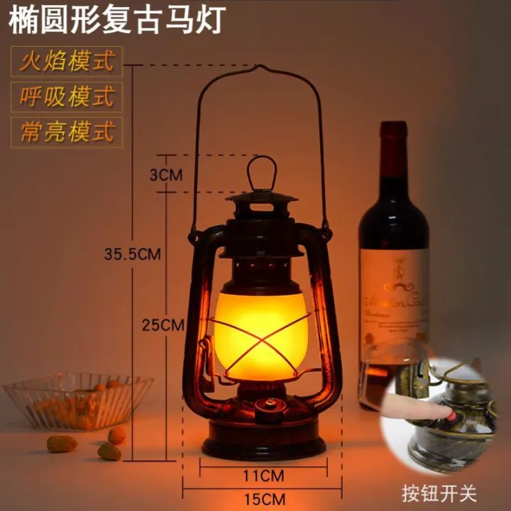 Garden lamp homful tent lighting waterproof lamp rechargeable kerosene ...