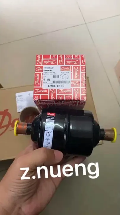 Danfoss 023Z5068 023Z506891 Hermetic filter drier, DML165s 16 cu.in ...