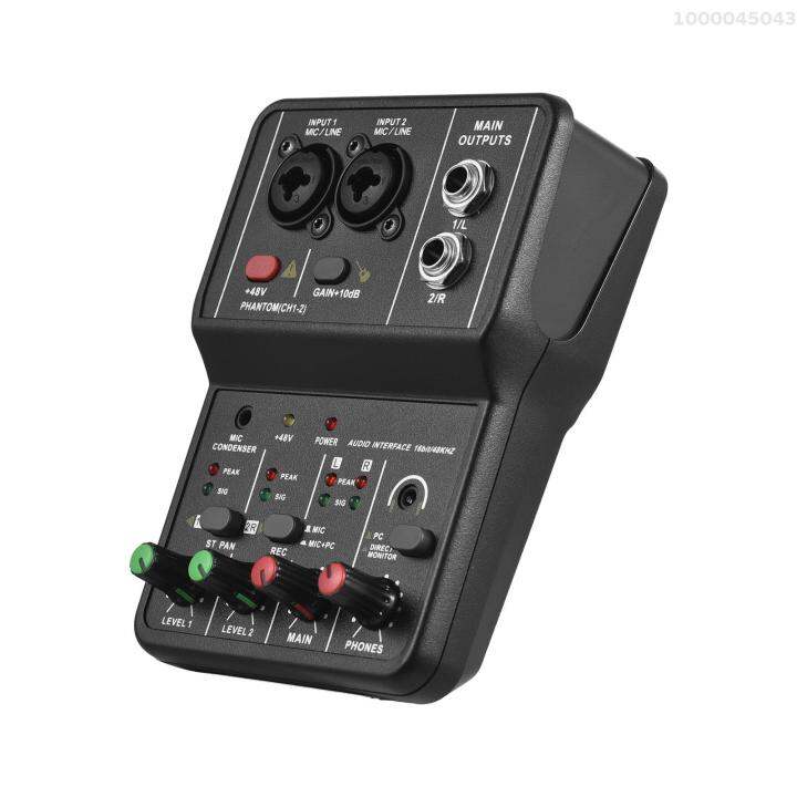 High-Quality Sound Card for Recording and Arrangement - 2-In & 1-Out ...