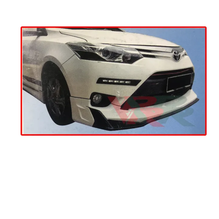 Toyota Vios 3rd Gen (2013-2018) DRIVE 68 Style Front Skirt Skirting ...