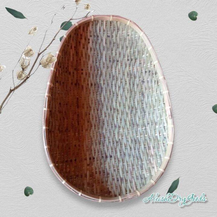 Traditional Rice Winnowing / Bilao / Nigo With Double Support At The ...