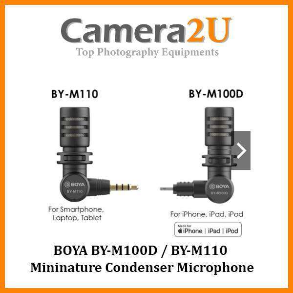 BOYA BY-M100 / M100D / M100UC / M100UA / M110 Mini Omnidirectional ...