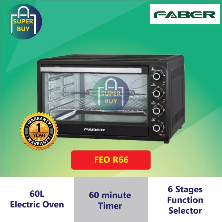 Faber FEO R66 66L Electric Oven | Lazada